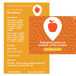Communicating Emergency Feeding Site Locations with your MealViewer Web ...