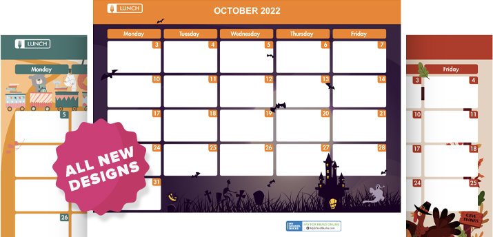  New Designs Free School Menu Templates For The 2022 23 School Year 